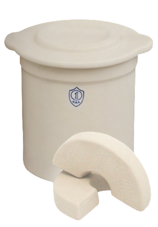 Ohio Stoneware 1 Gallon Fermentation, Preserving and Pickling Crock 3 ...